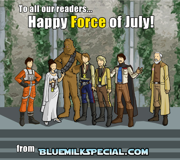 A Revolution in Webcomics Part 2 – Blue Milk Special